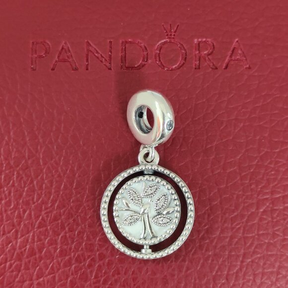 Pandora | Jewelry | Pandora Spinning Pandora Tree Of Life Dangle Charm ...